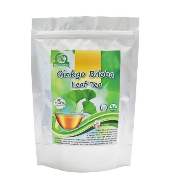 Ginkgo Biloba Leaf Tea 60-Teabags - Krittiya Garden World