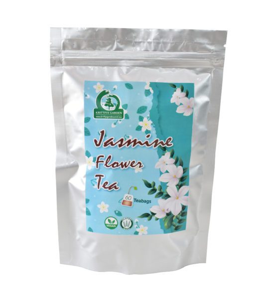 Jasmine Flower Tea 60-Teabags - Krittiya Garden World