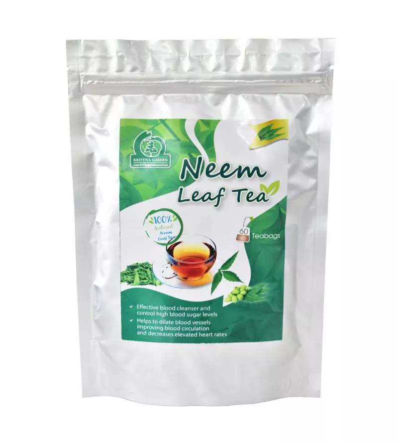 Wild Neem Leaf Tea 60-Teabags - Krittiya Garden World