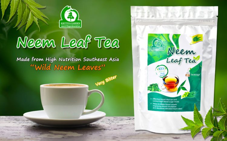 Wild Neem Leaf Tea 60-Teabags - Krittiya Garden World