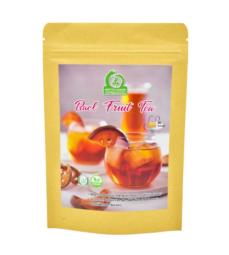 Bael Fruit Tea 36-Teabags (1.9oz) - Krittiya Garden World